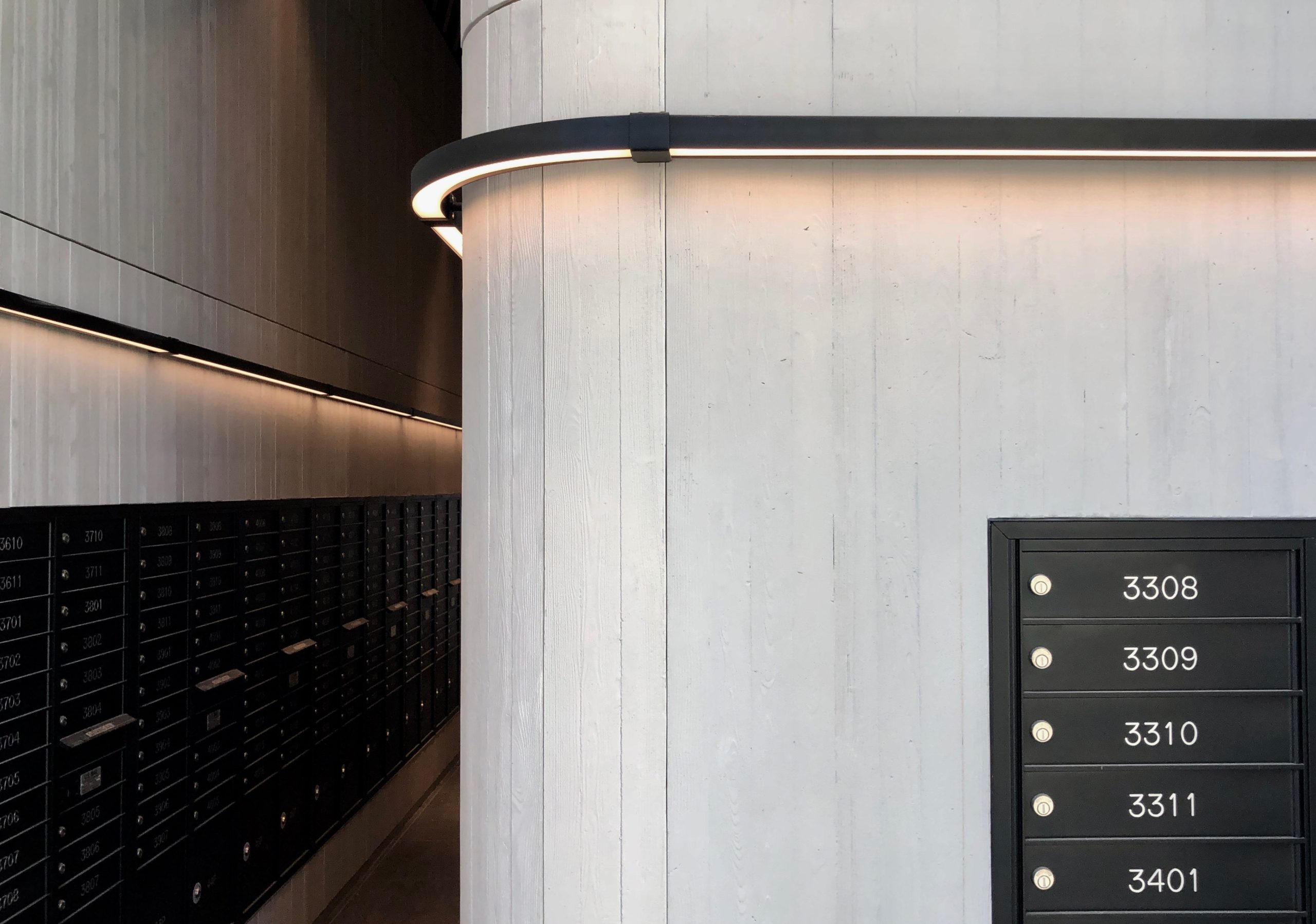 Luxury ResidencesJersey City, New Jersey • Made Specific by NEO Architectural Lighting.